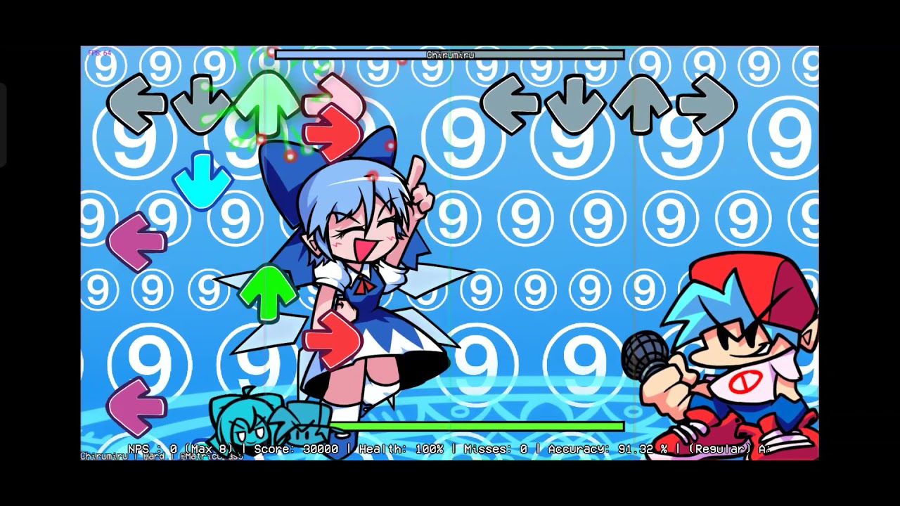 fnf cirno 2 miss - YouTube