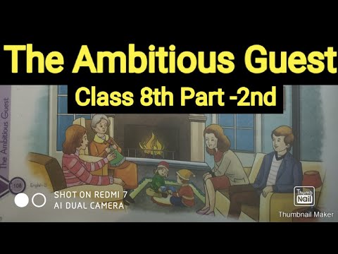 Class 8th, chapter 8,The Ambitious Guest,Part-2 #englishmasti# - YouTube