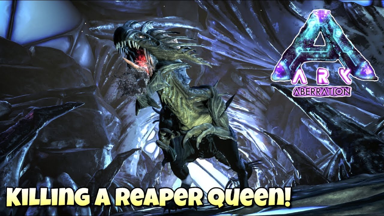 Ark Aberration Ep.32 - Killing A Reaper Queen (Fixed) - YouTube