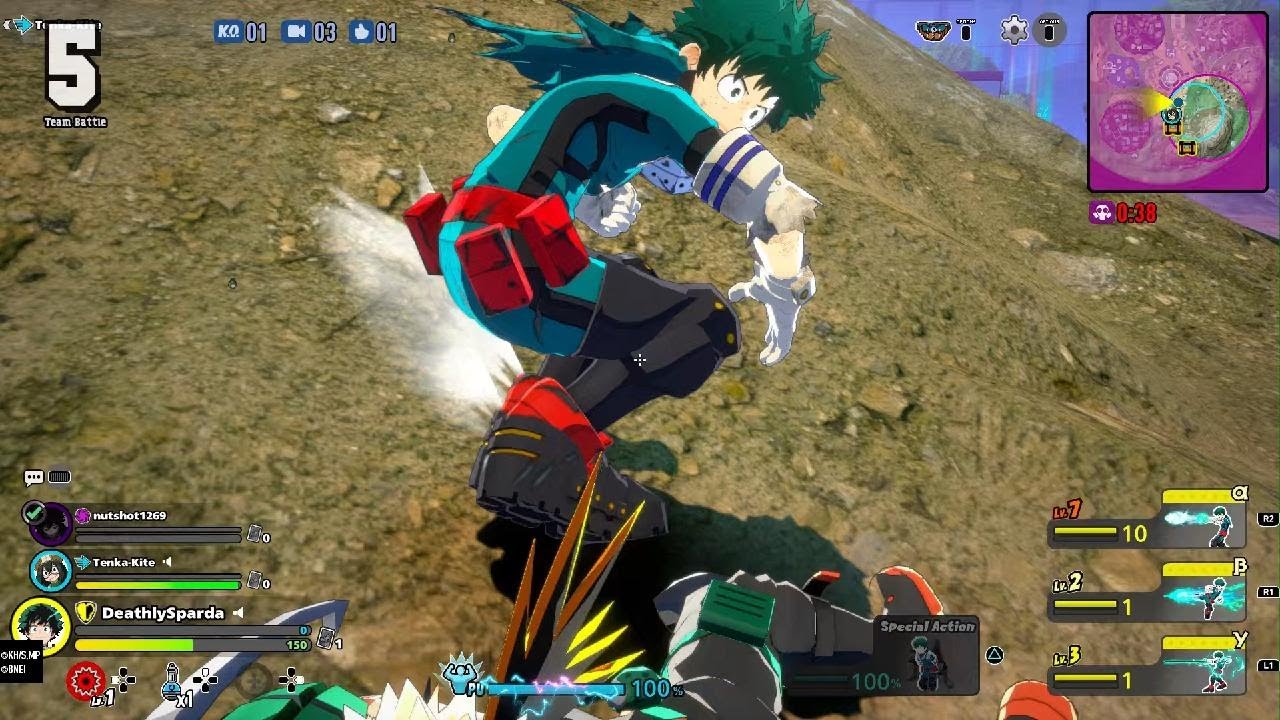 MY HERO ULTRA RUMBLE - Team win - YouTube