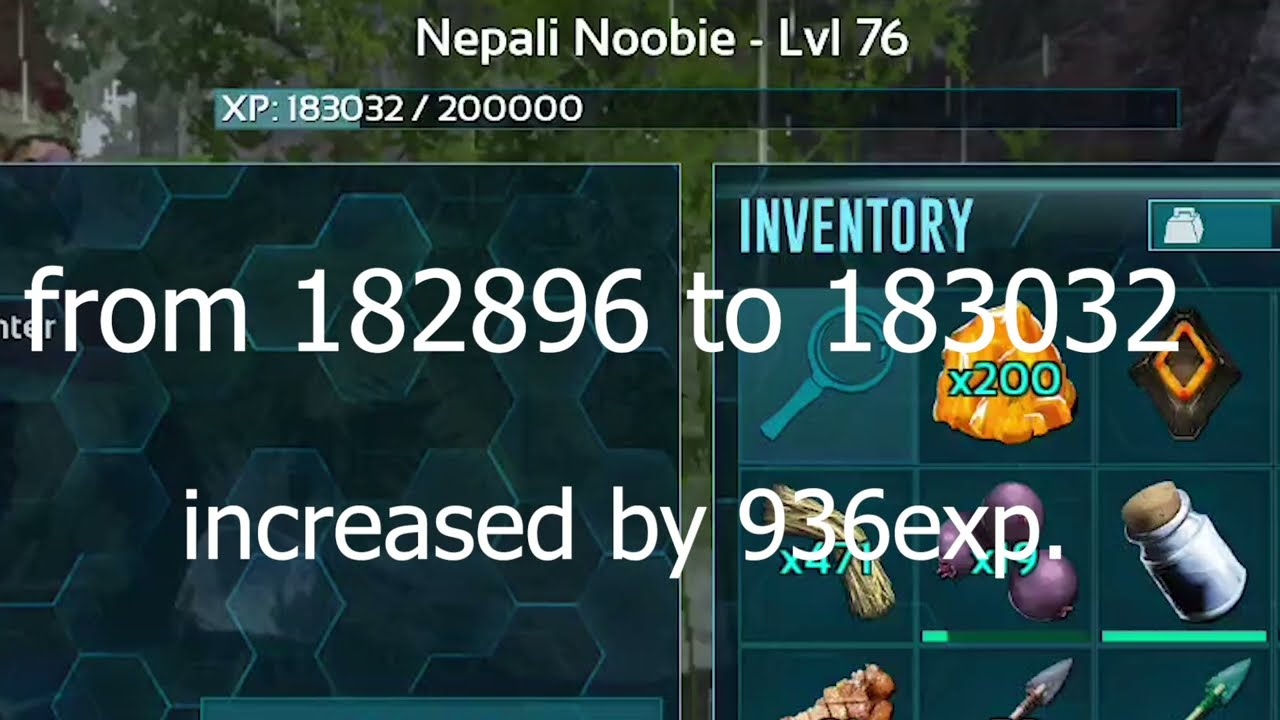 Little Grinding for Exp. and daily Pursuit - Ark Mobile - YouTube