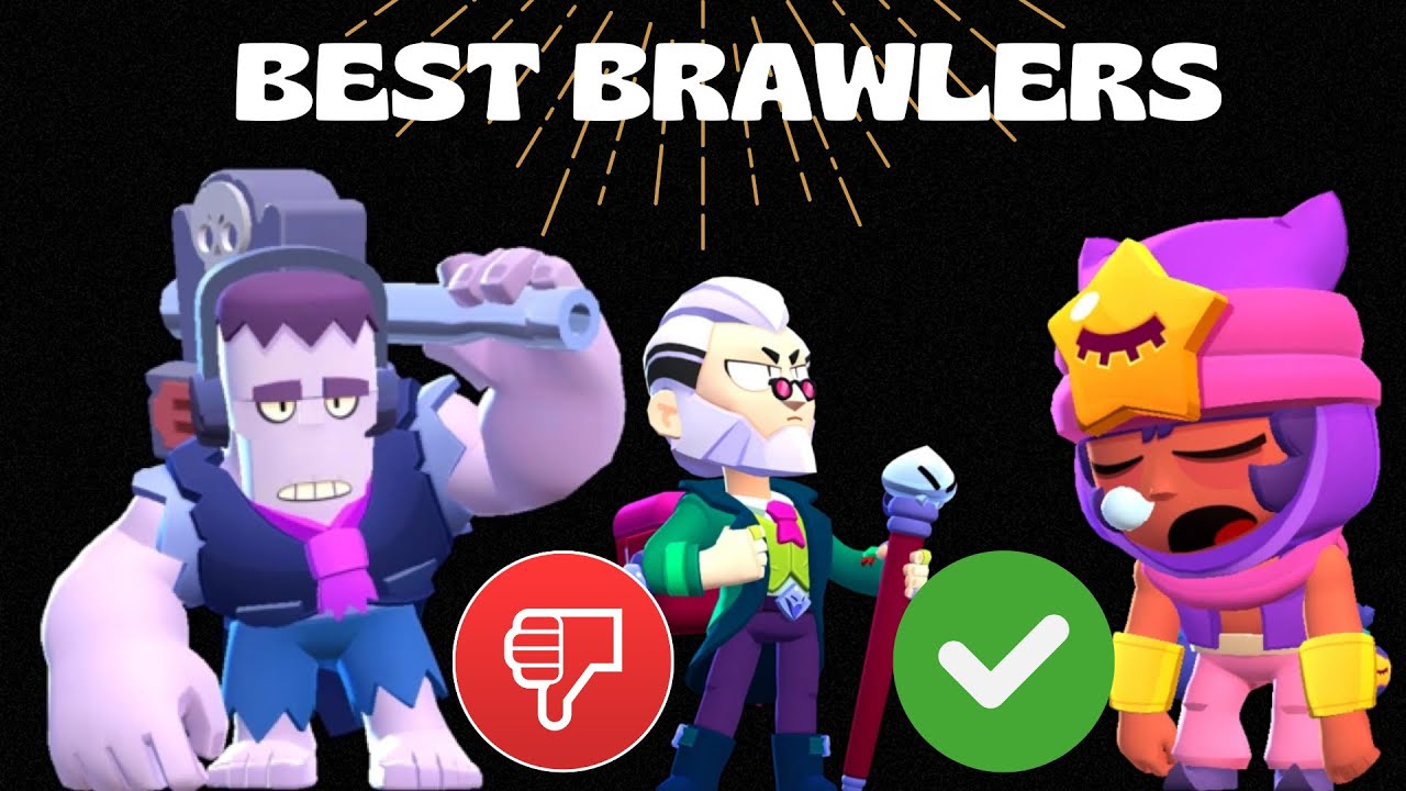 BEST BRAWLERS IN META!! Brawl Stars Tier List 🥵 - YouTube