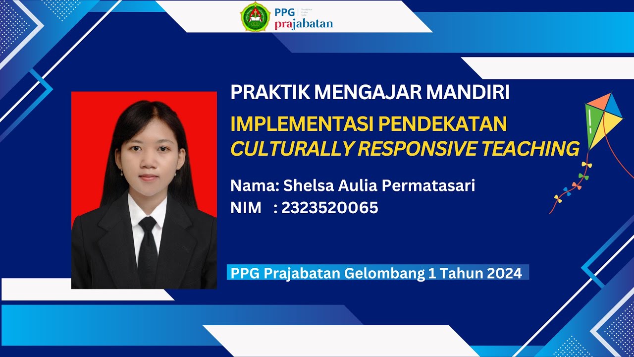 Shelsa Aulia Permatasari Praktik Mengajar dengan Pendekatan Culturally ...