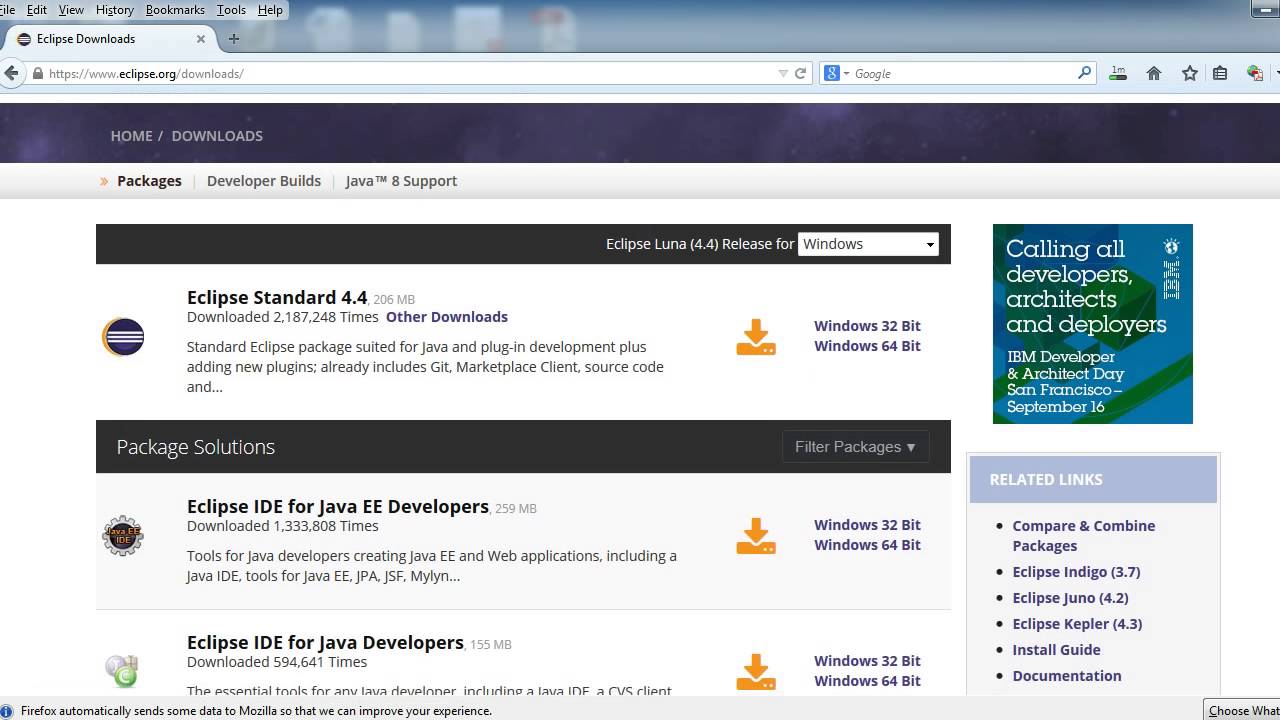 Downloading JDK and Eclipse IDE - YouTube