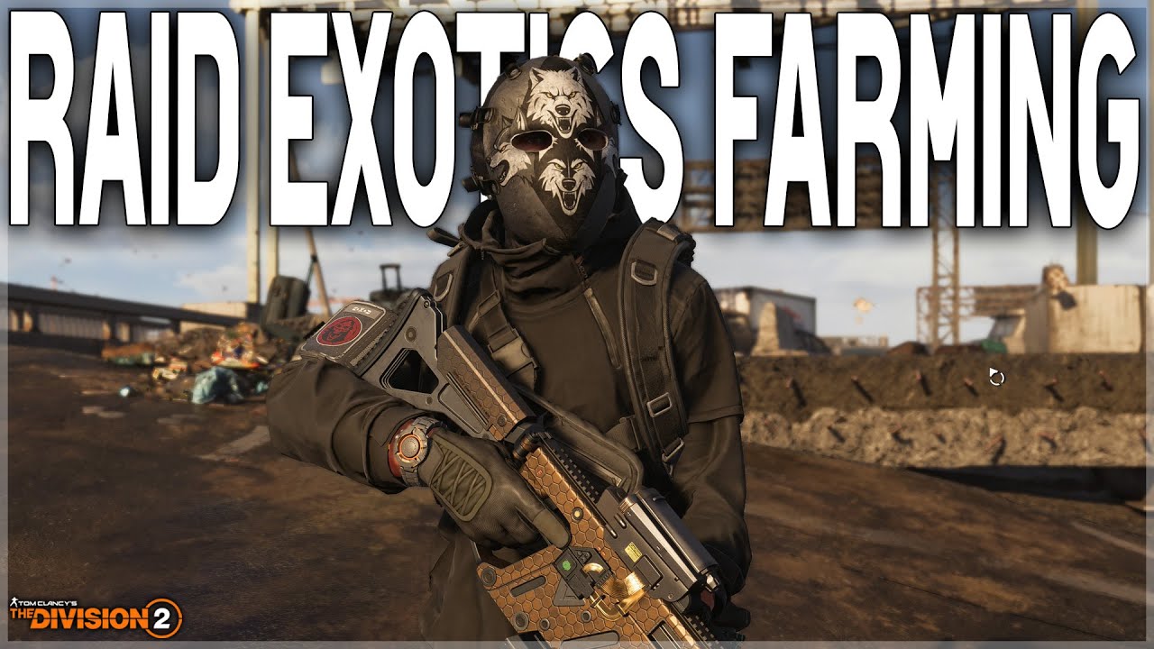 Trying HARD to get a RAID Exotics from Brooklyn Caches in the Division ...