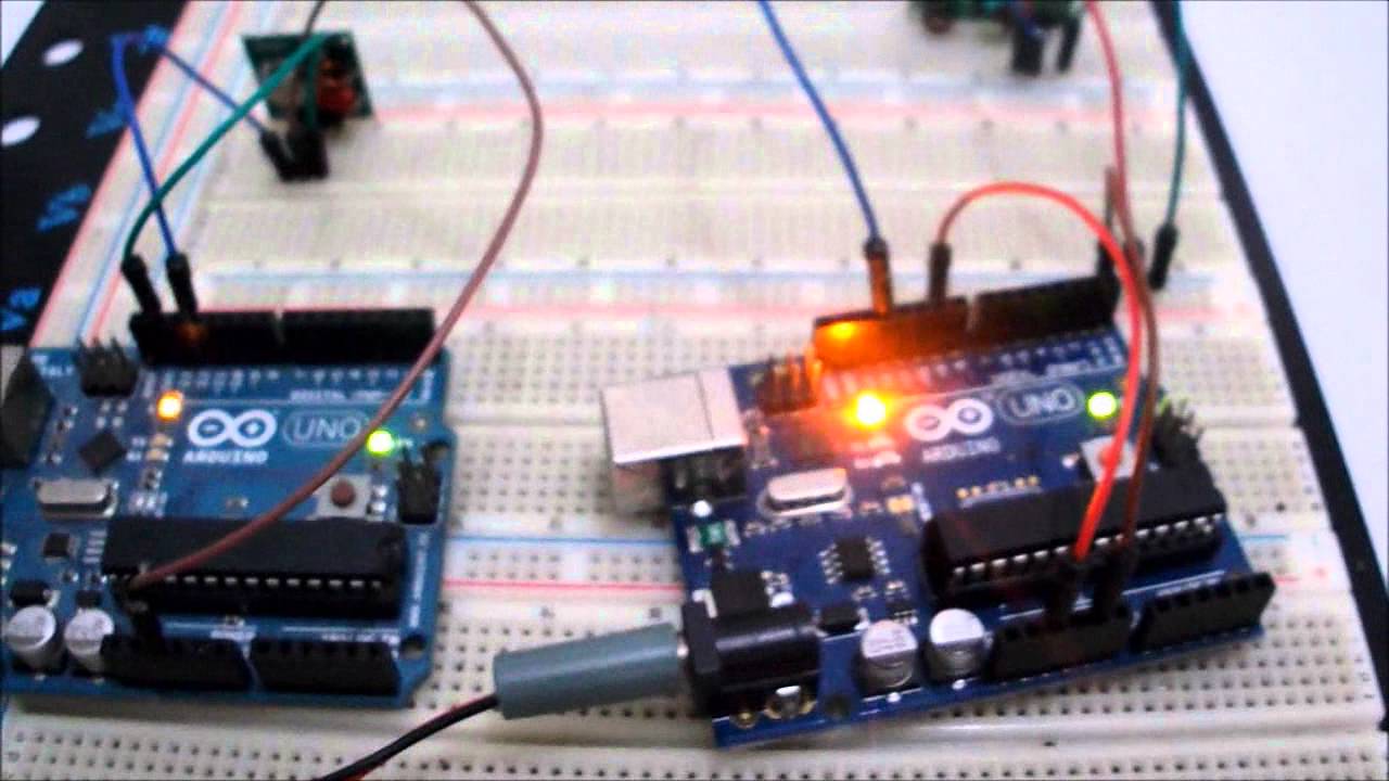 Rf Module 315mhz And Arduino Youtube