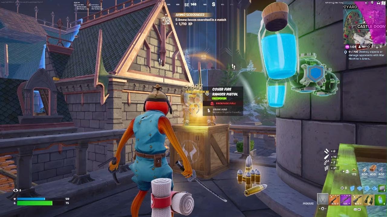 Fortnite Doctor Doom Mythic Showcase - YouTube