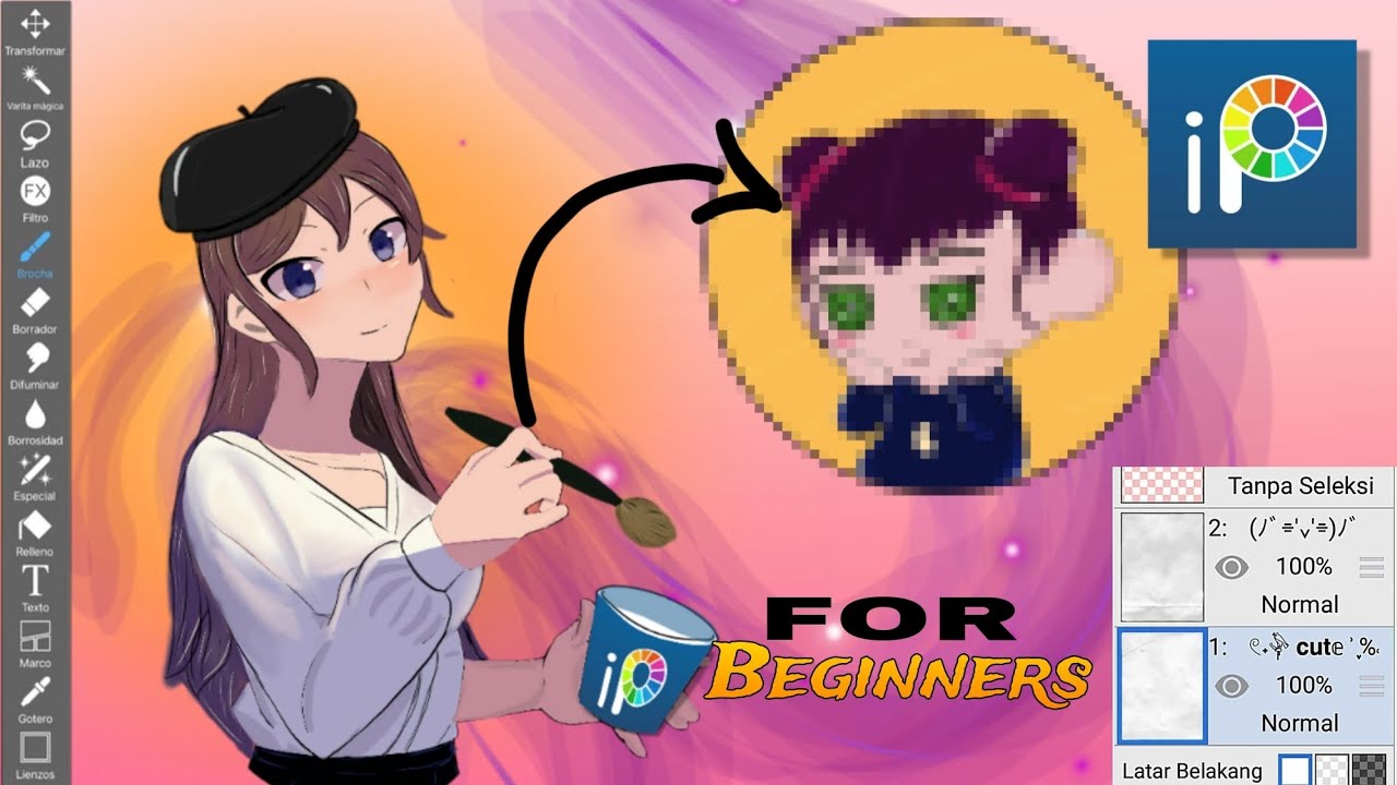 DRAW Your First Logo in Ibis Paint Like a Pro! #ibispaint - YouTube