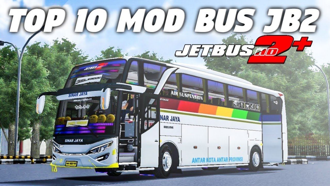 TOP 10 MOD BUS JB2 | MOD BUSSID - YouTube