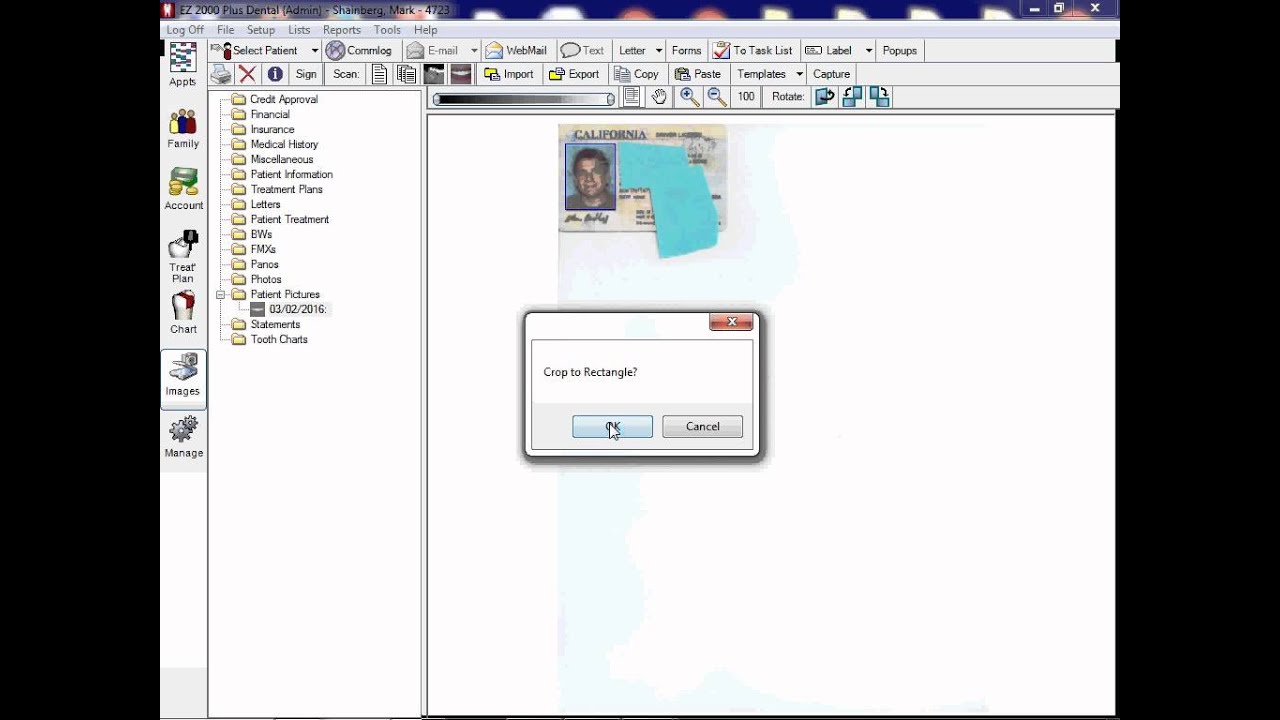 How to Scan Directly into EZ 2000 Plus Dental Software - YouTube