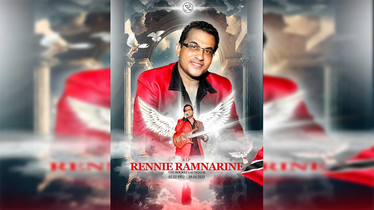 THE FUNERAL SERVICE OF RENNIE RAMNARINE - YouTube