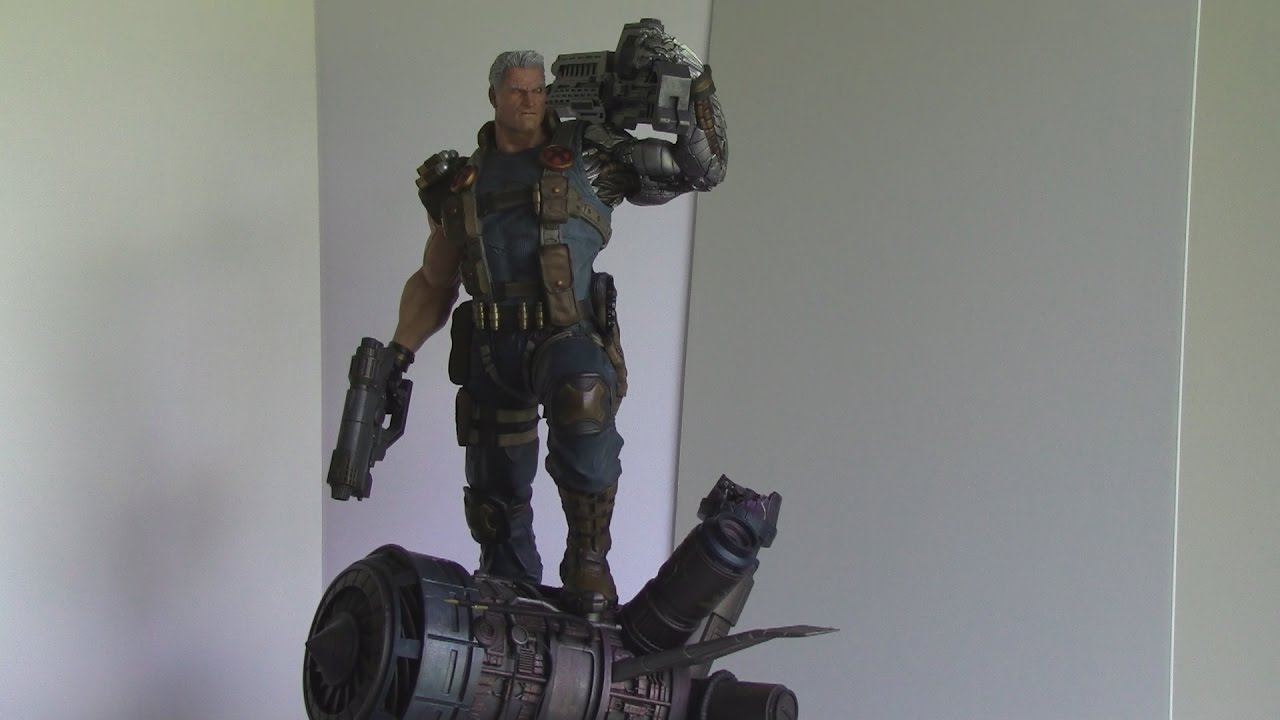 XM Studios Cable statue Marvel Xmen - YouTube