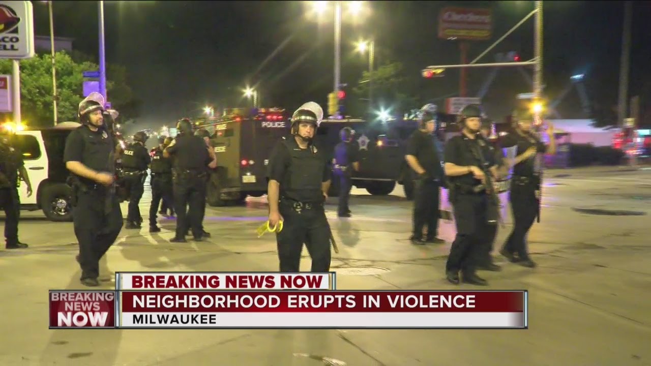 It was a violent night in Milwaukee - YouTube