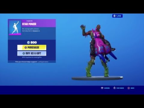 STAR POWER Fortnite Emote - YouTube