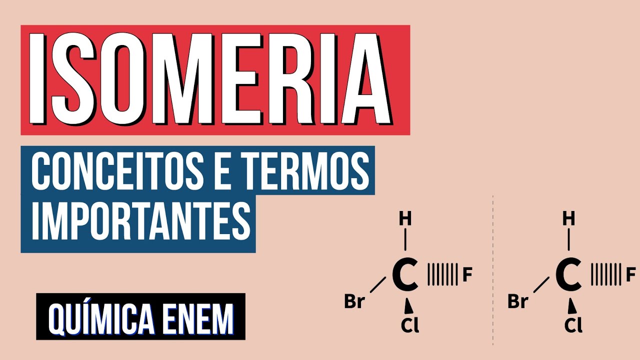 ISOMERIA: conceitos e termos importantes | Química para o Enem ...