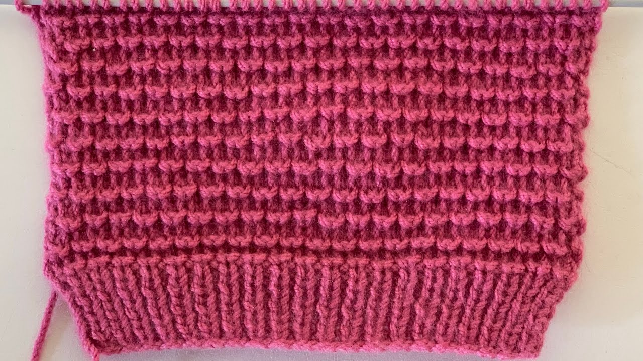 Easy Knitting Design For Any Projects - YouTube