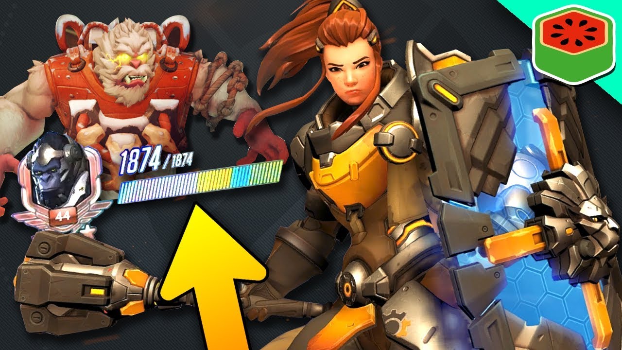 MOST HEALTH EVER WITH BRIGITTE! | Overwatch Gameplay - YouTube