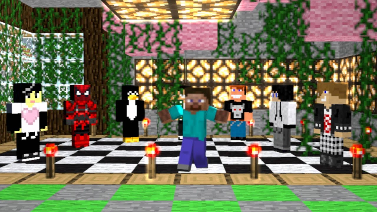 Minecraft Animation - Disco Dance [By: Biti95] - YouTube