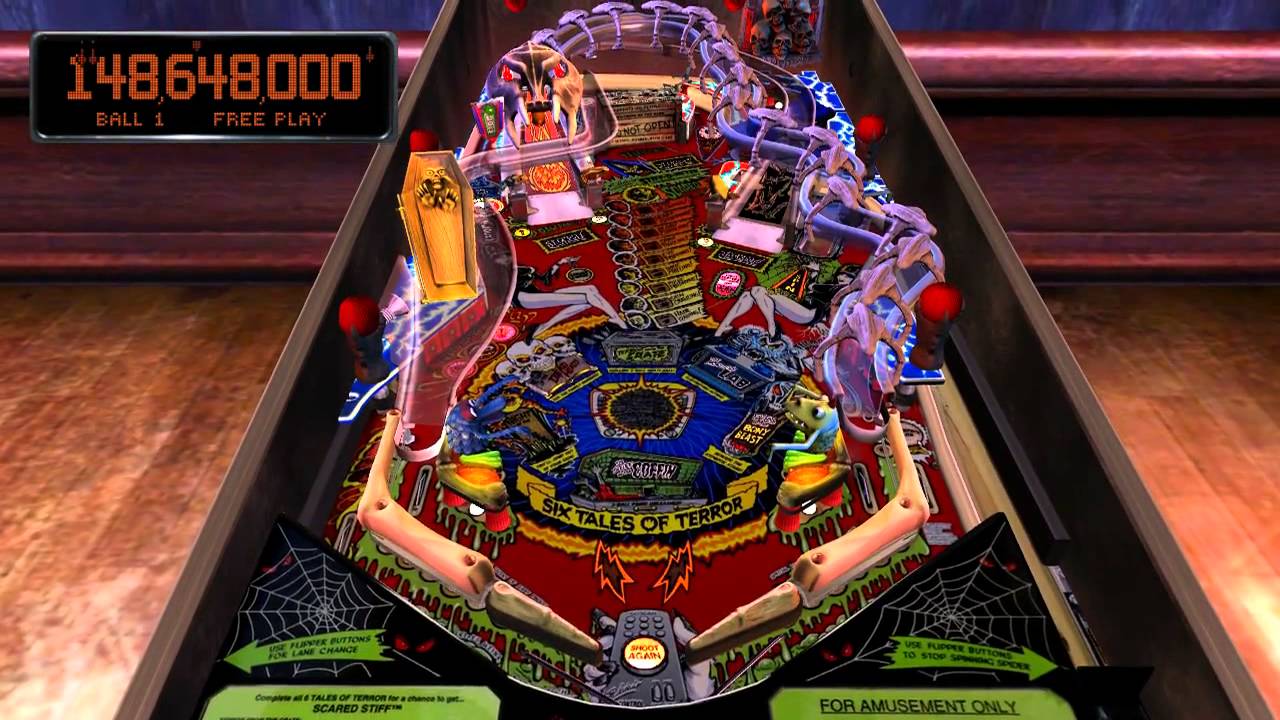 (The Pinball Arcade) Scared Stiff - PC - YouTube