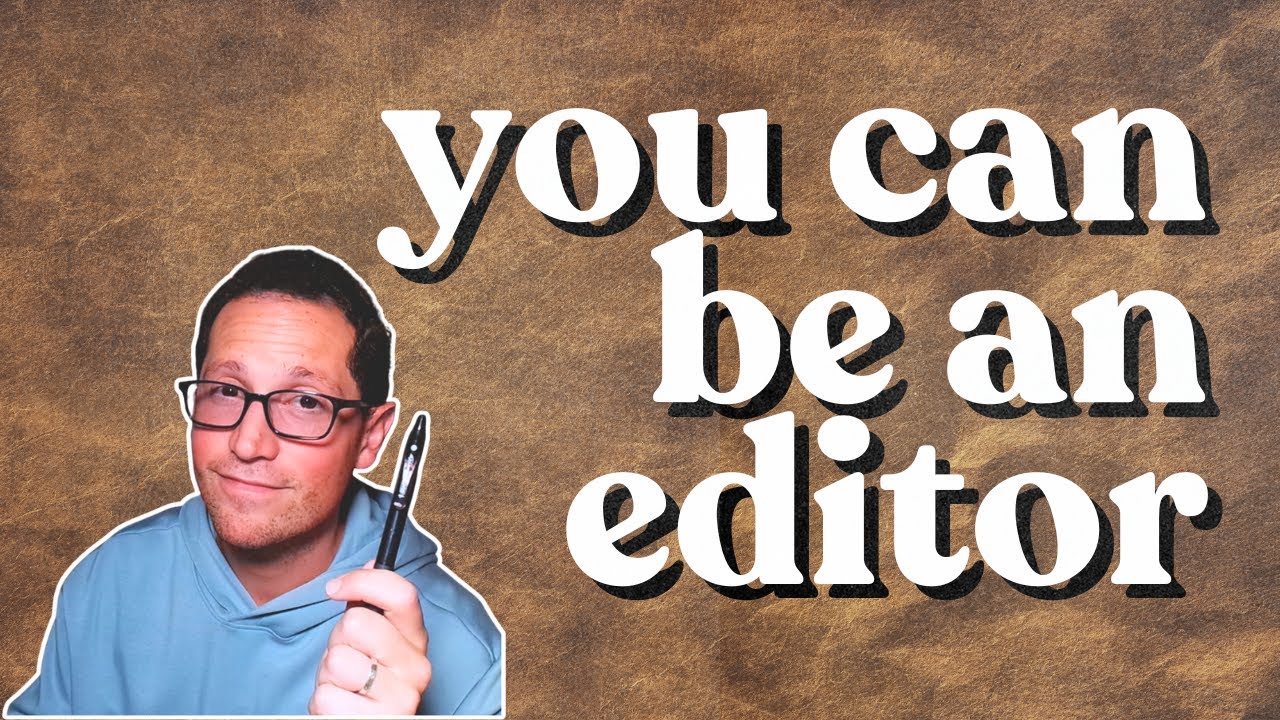 How to Edit Your Own Work (and Someone Else's) - YouTube