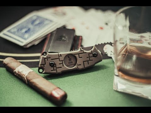 TOPS Knives 208 Clipper Showcase 2020 THE 208 CLIPPER IS YOUR NEW GO TO CIGAR CUTTER.