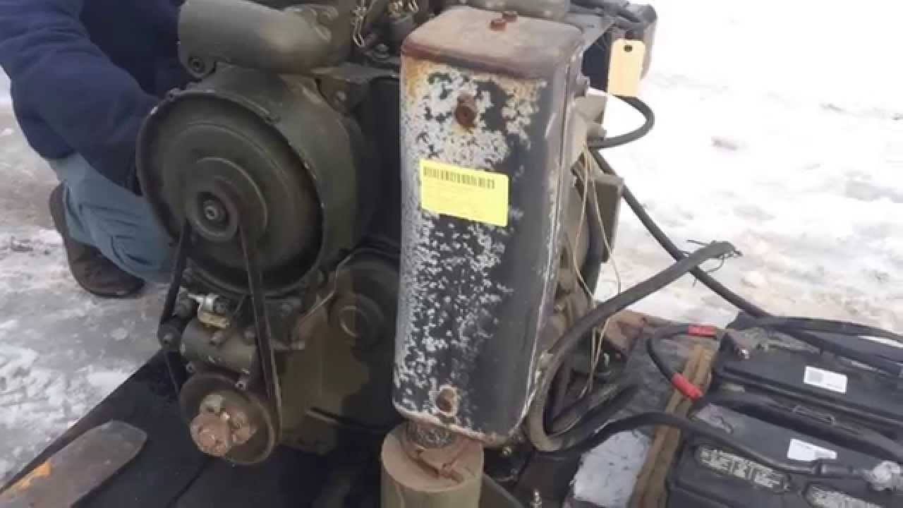 Hatz 2M40L Test Run (Engine #2) - YouTube