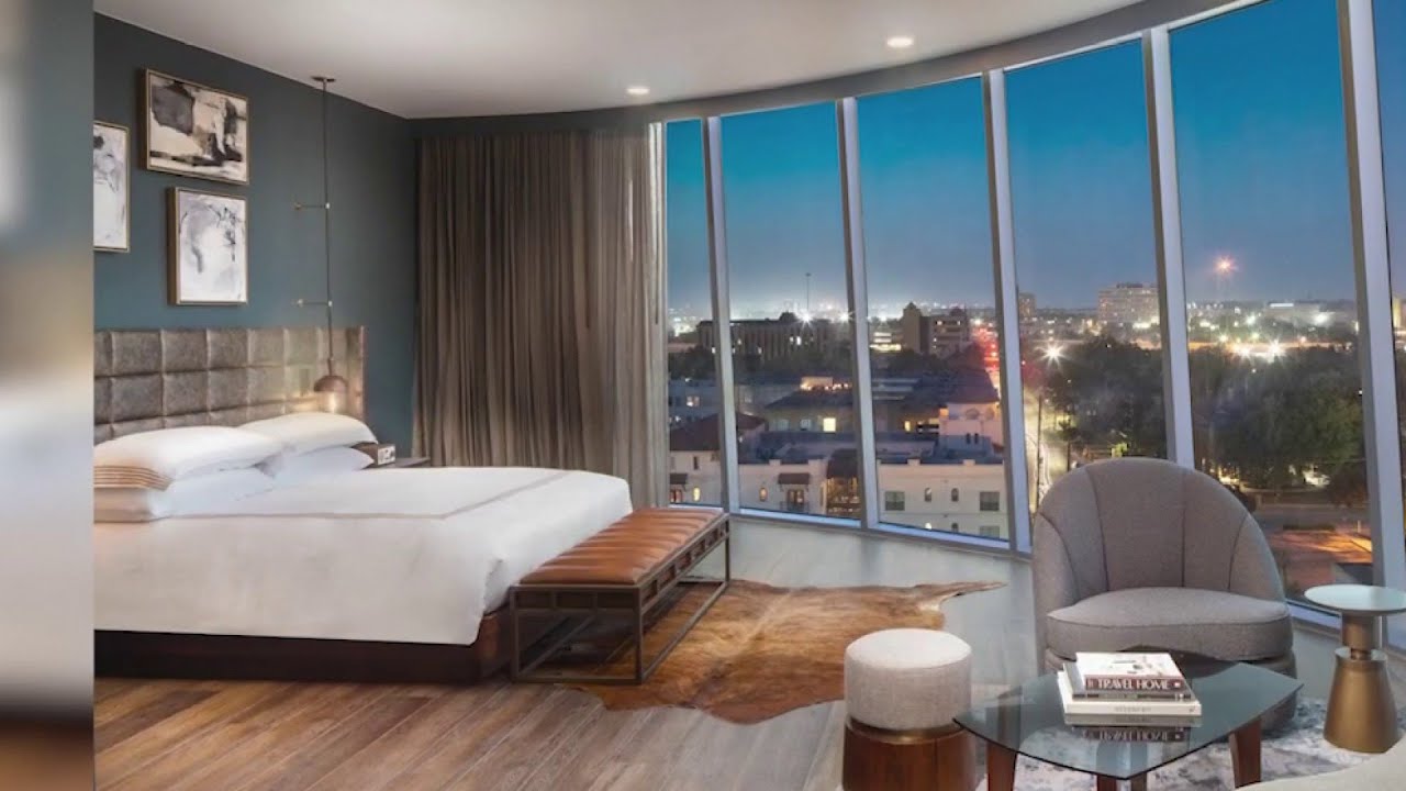 20-story luxury hotel opening up near the River Walk - YouTube