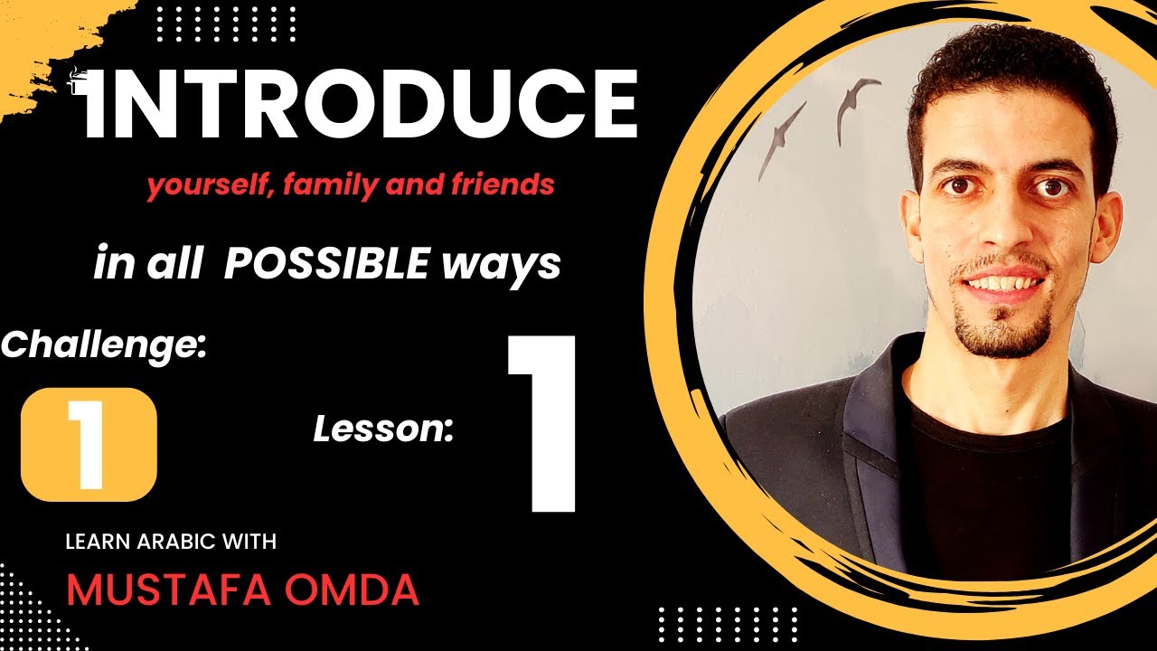 1- Learn Arabic step by step - speak ( greetings and introduce by name ...