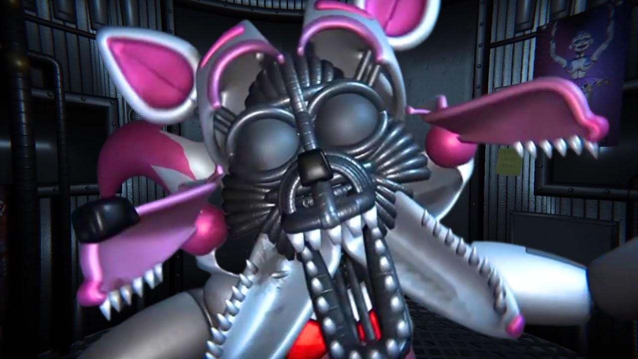 FUNTIME FOXY ATTACKS | The Glitched Attraction - Part 4 - YouTube