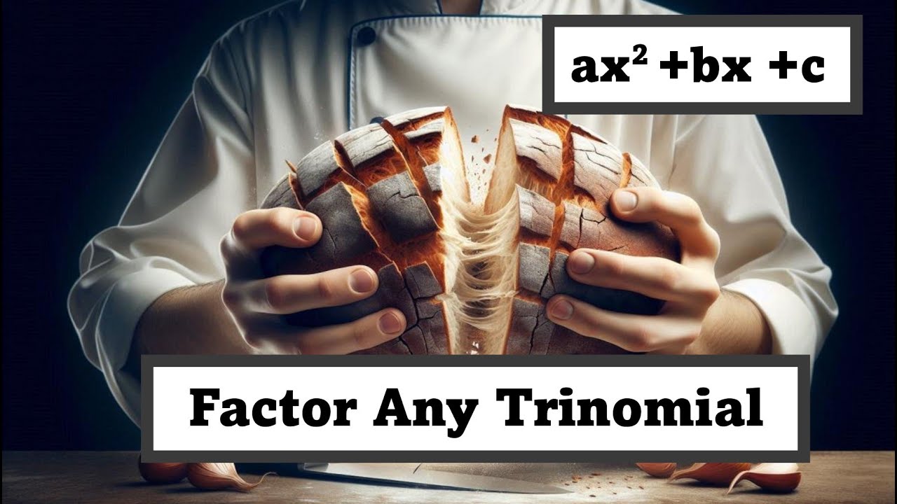 Factoring trinomials the easy way. - YouTube