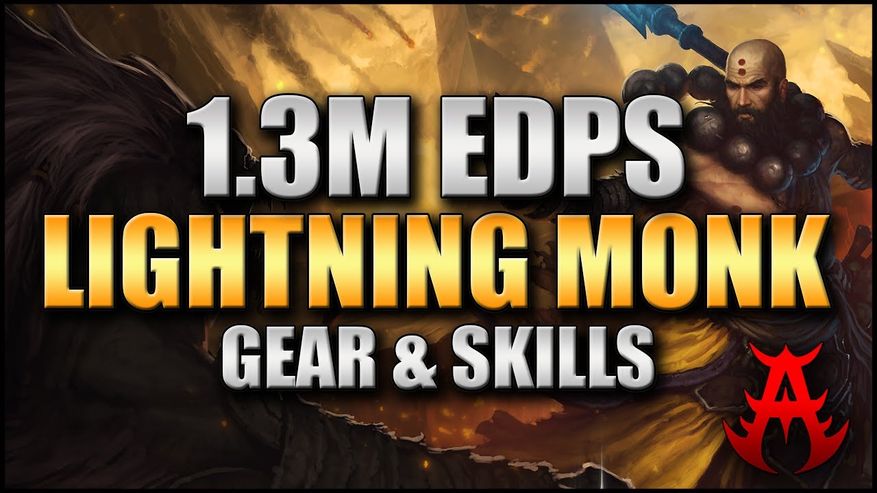 My Lightning Monk - Gear, Skills and Build (1.3M EDPS) - (Diablo 3 ...