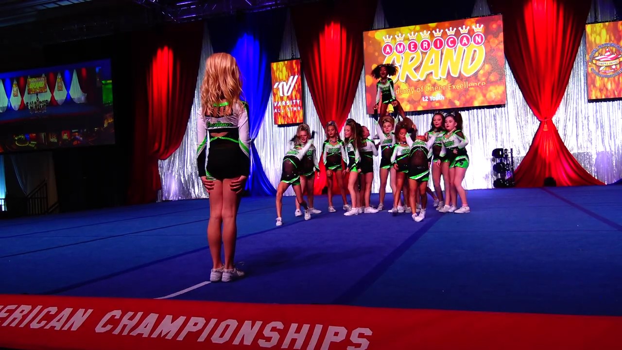 Academy of Cheer Excellence: Youth 2 RUSH - YouTube