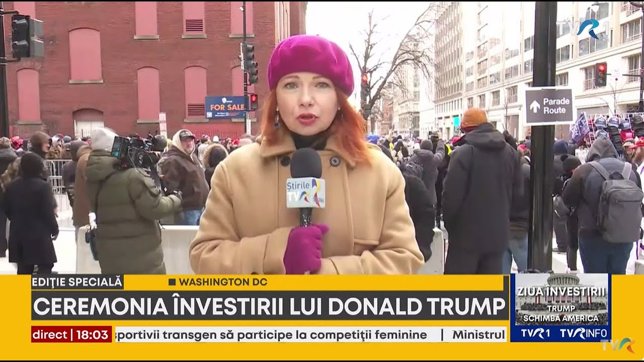 Ediție specială: Ceremonia de învestire a lui Donald Trump (20.01.2025 ...