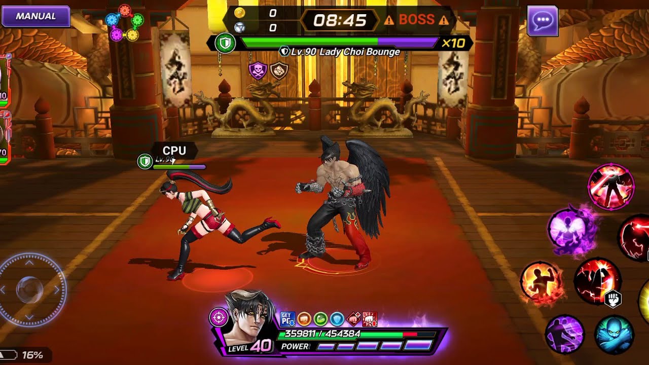 EX Lady Choi Run Bug fun | Kof Allstar - YouTube