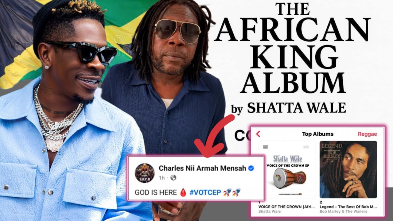see hw shatta's VoiceOfTheCrown ranked no1 best Ep as sm African King ...