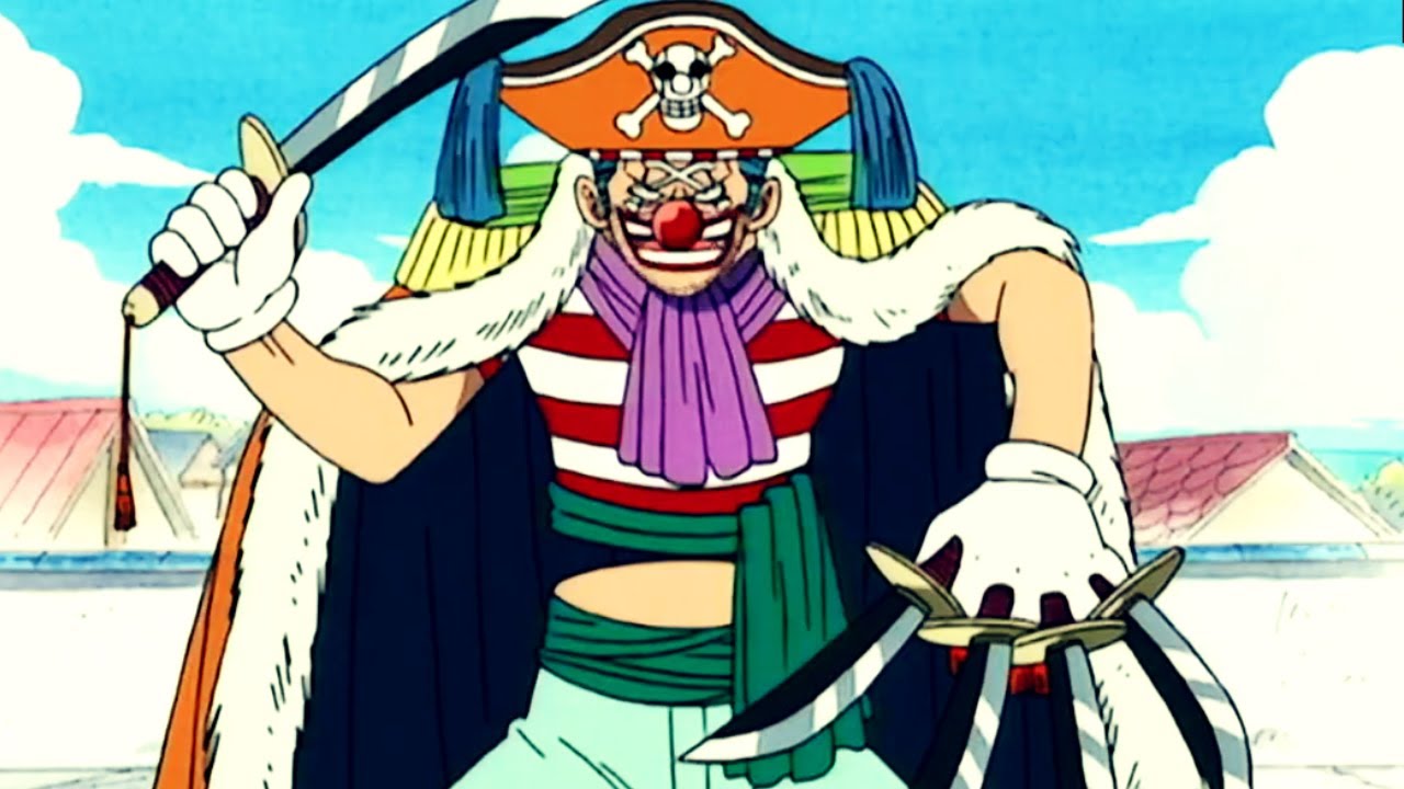 One Piece EP5 l Fear, Mysterious Power!!! Pirate Clown Captain Buggy ...