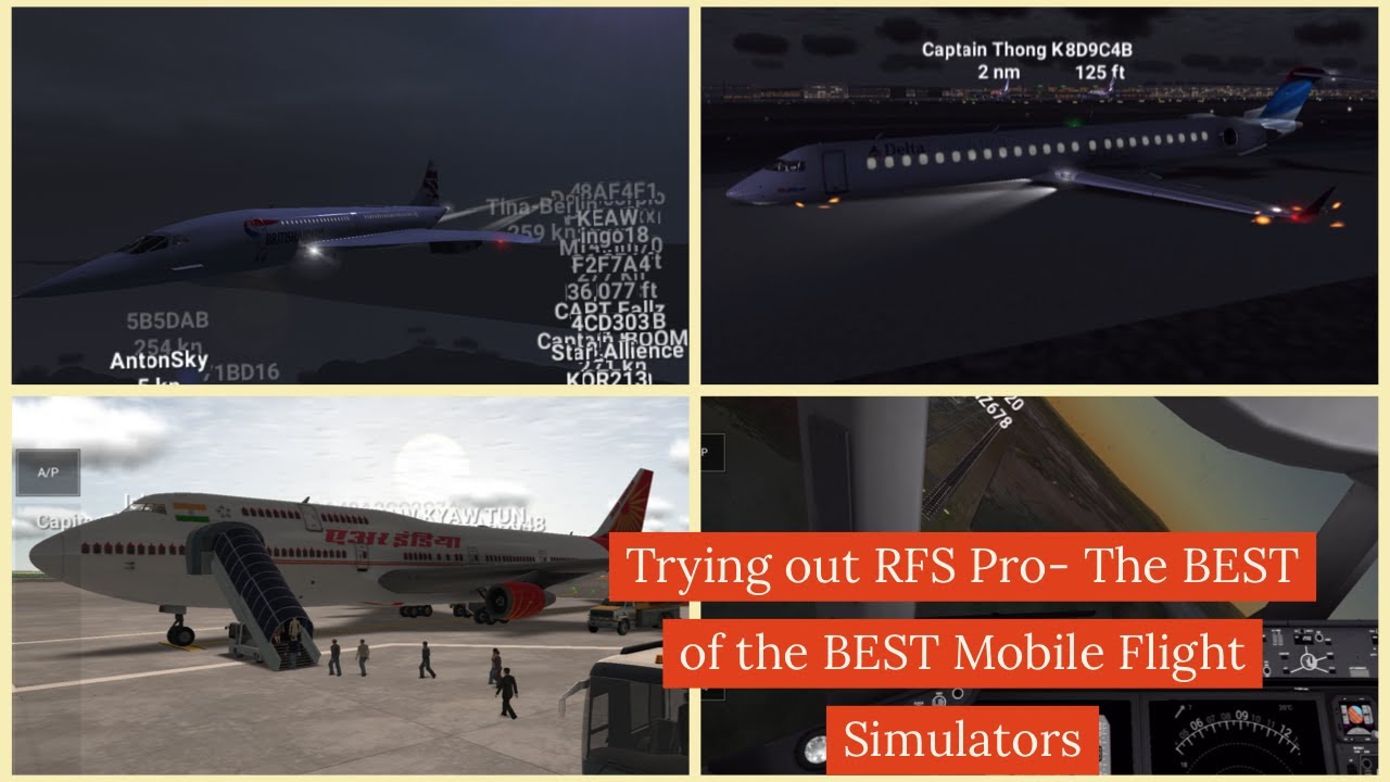 RFS Pro- The BEST Mobile flight simulator EVER? - YouTube