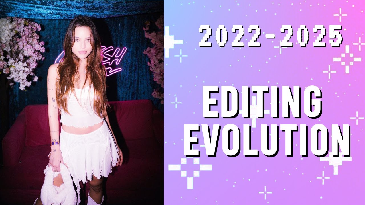 my (realistic) editing evolution - YouTube