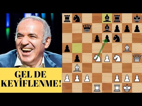 KASPAROV'UN FİLİNE DOKUNAN YANIYOR! (KASPAROV - GELFAND)