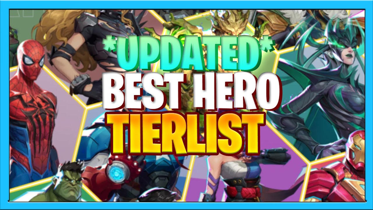 Marvel Rivals Updated Tierlist : BEST HEROES For Ranked / Winning : Top ...