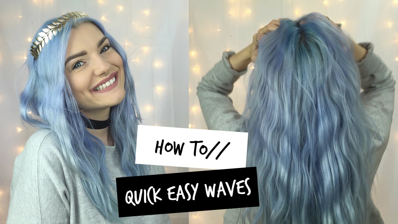 How To : Quick Easy Waves | LoveFings - YouTube