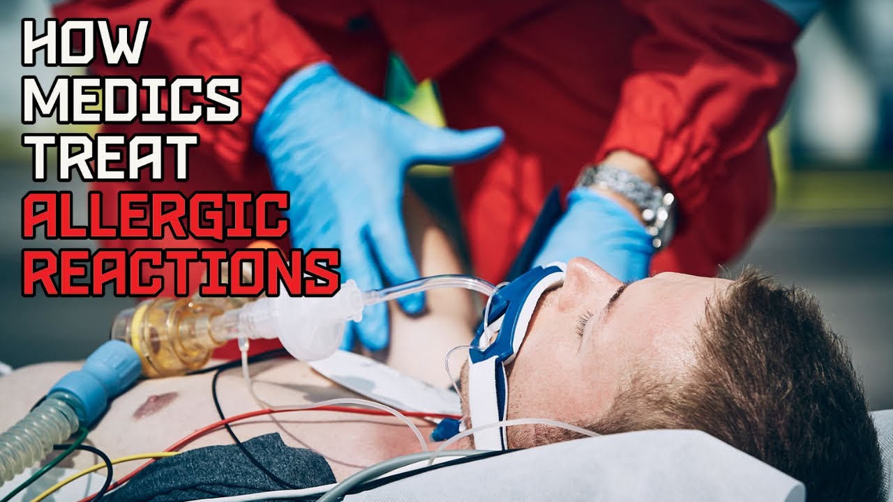 How Paramedics Treat Allergic Reactions - Anaphylaxis & Local - YouTube