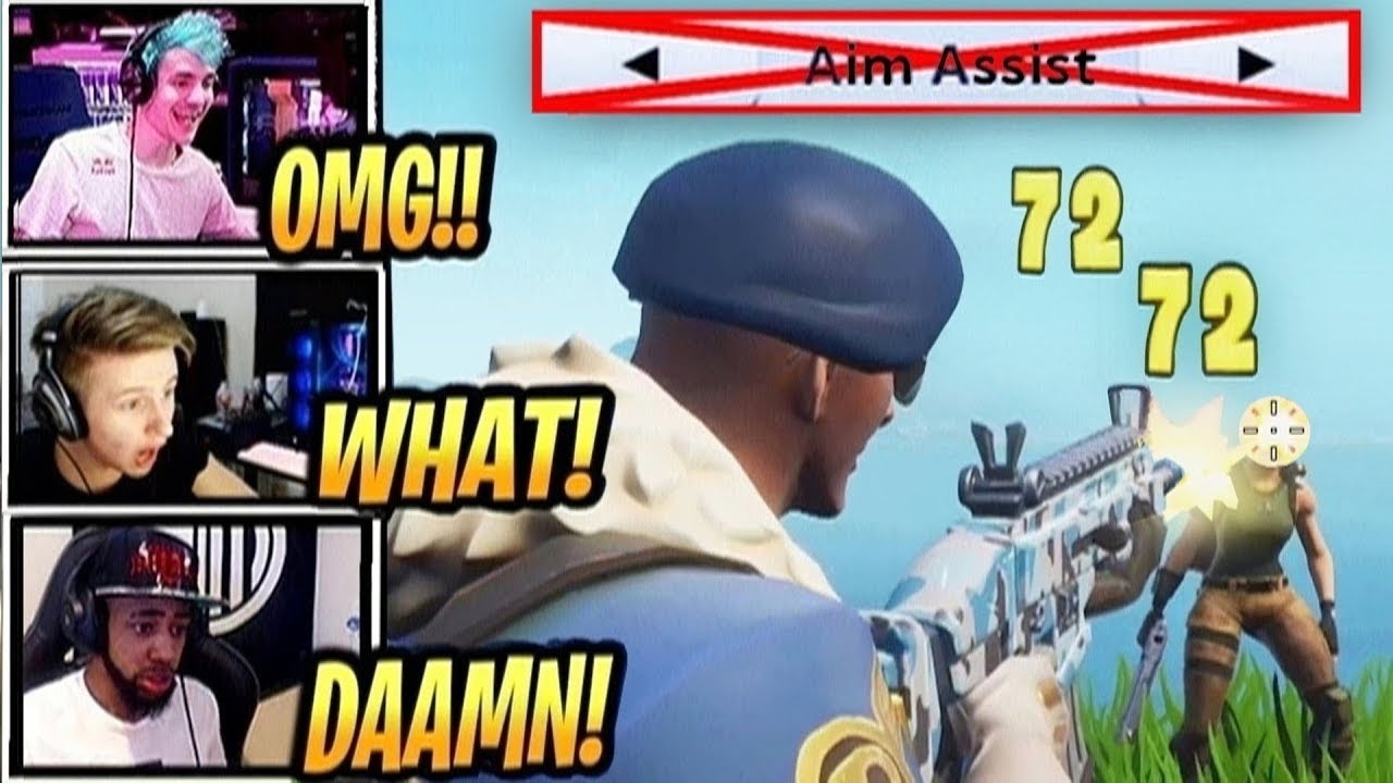 "Streamer react to the new aim Assist" Crazy! aim is now buffed?? - YouTube
