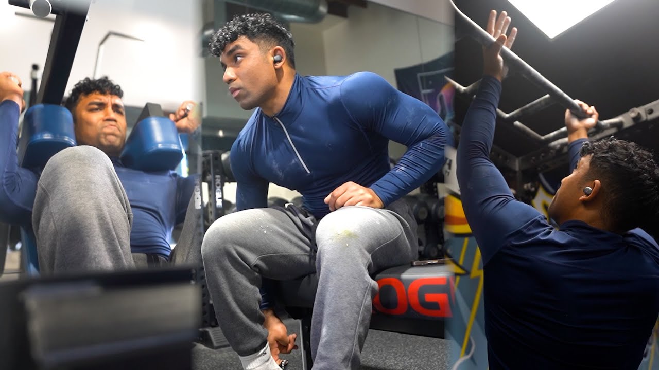 ROAD TO 200+LBS BUT JACKED | SHOULDERS + ARMS - YouTube