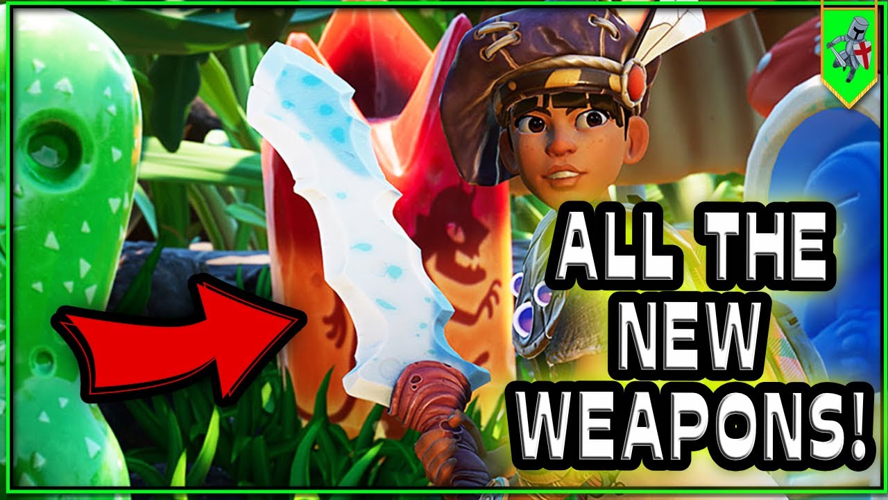 ALL the NEW Weapons in Grounded - Fully Yoked Update Grounded - YouTube