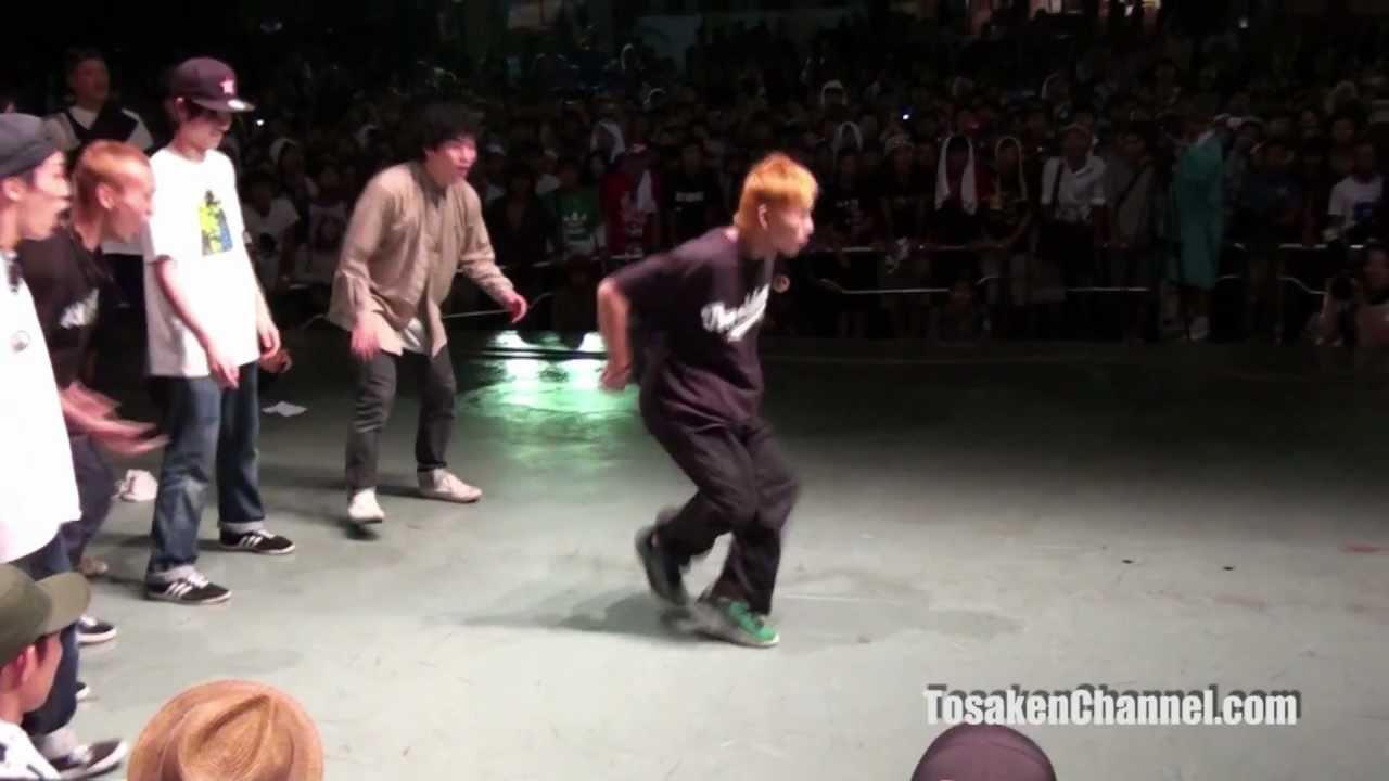 B-BOY PARK 2011 U-20 FINAL 江戸川 VS RAPTURE - YouTube