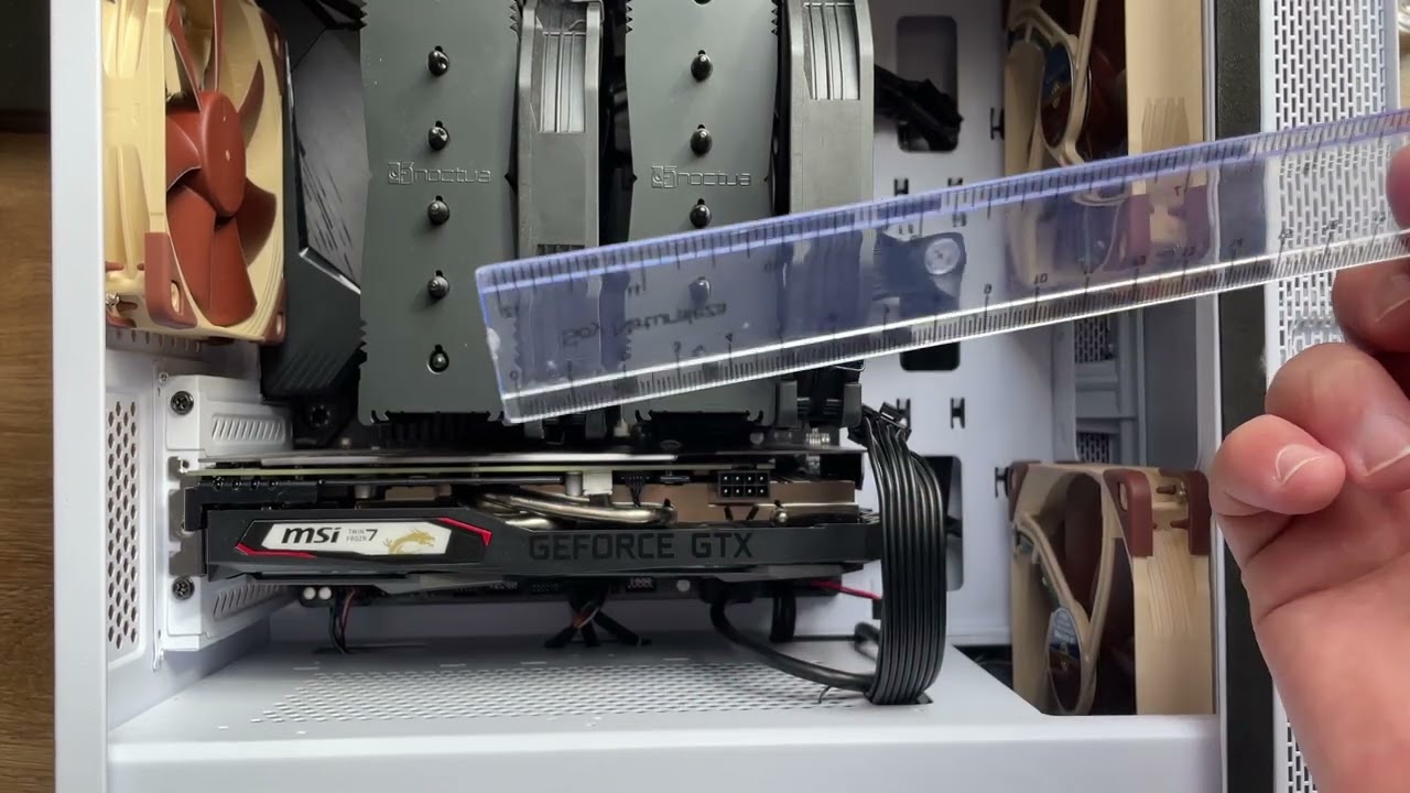 NOCTUA NH-D15 SAFE GRAPHICS CARD REMOVAL TEHNIQUE - YouTube