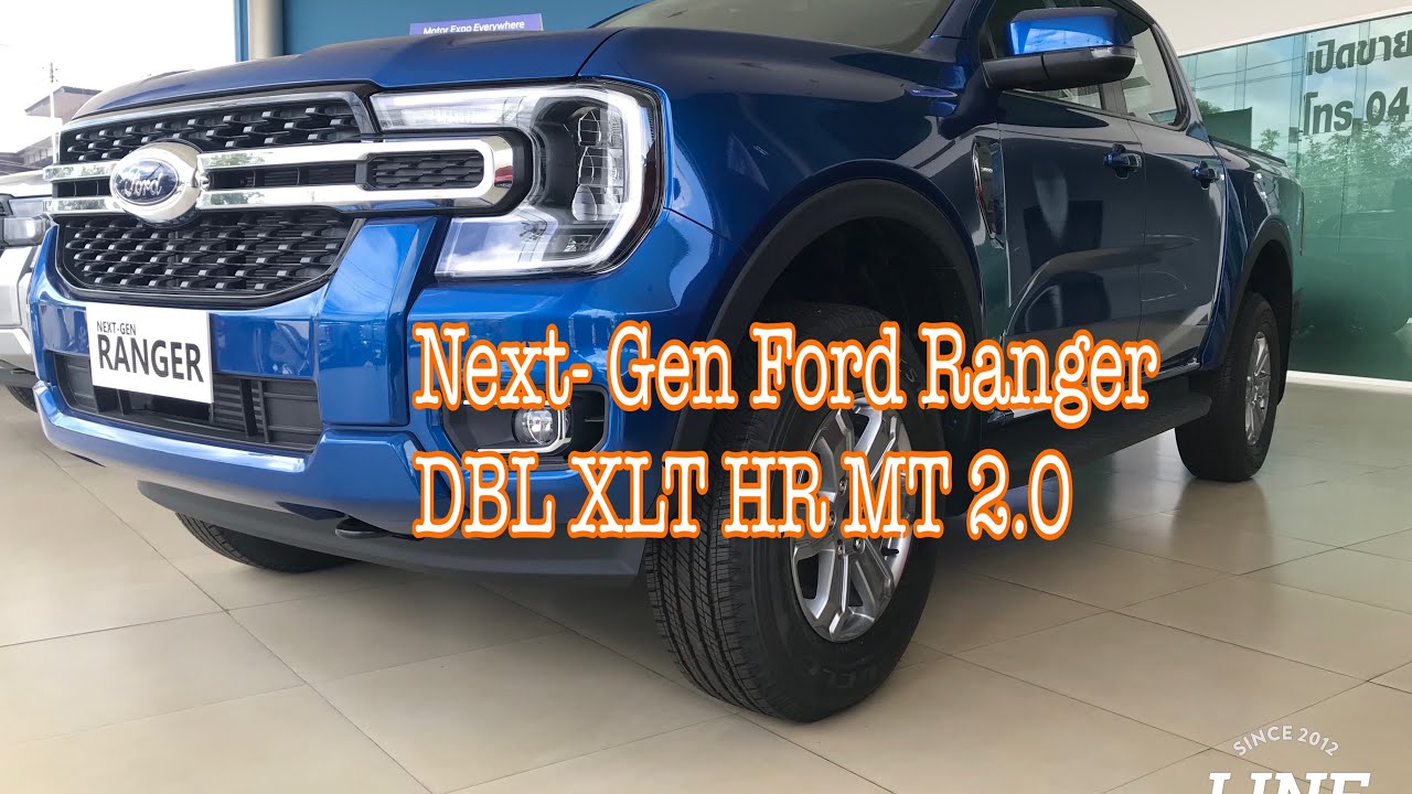 Next-gen Ford Ranger XLT HR MT 2.0 - YouTube