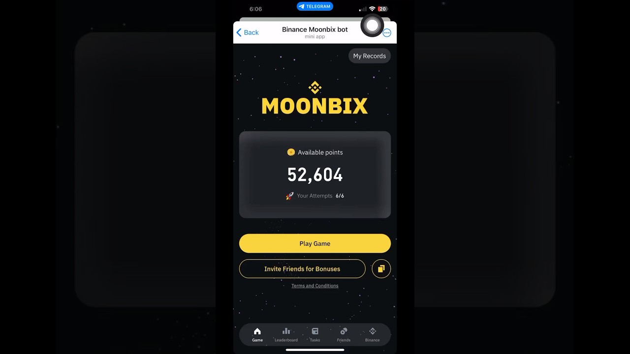 Earn 50$+ by Playing Game Moonbix Mining Bot by Binance! - YouTube