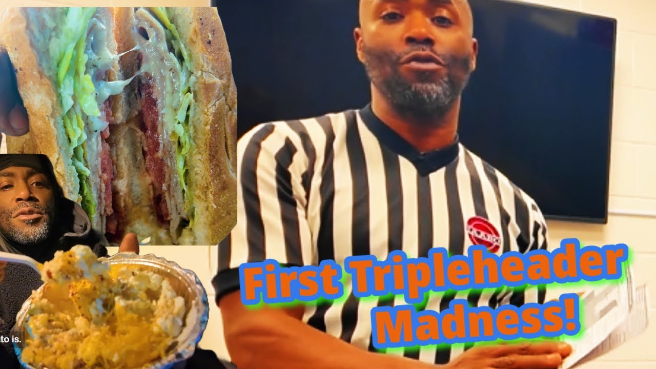 My First High School Basketball Tripleheader! 🏀 The Ref's Life. Ep. 1 ...